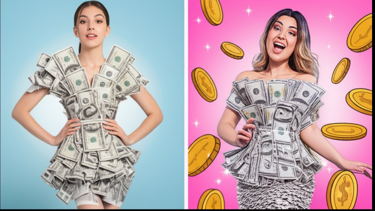 EXPENSIVE VS CHEAP FASHION CRAFTS! How to Be Popular At School by 123 ...