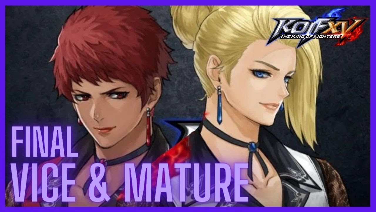 KOF XV - FINAL Vice & Mature - Gameplay Comentado (Xbox Series) - YouTube