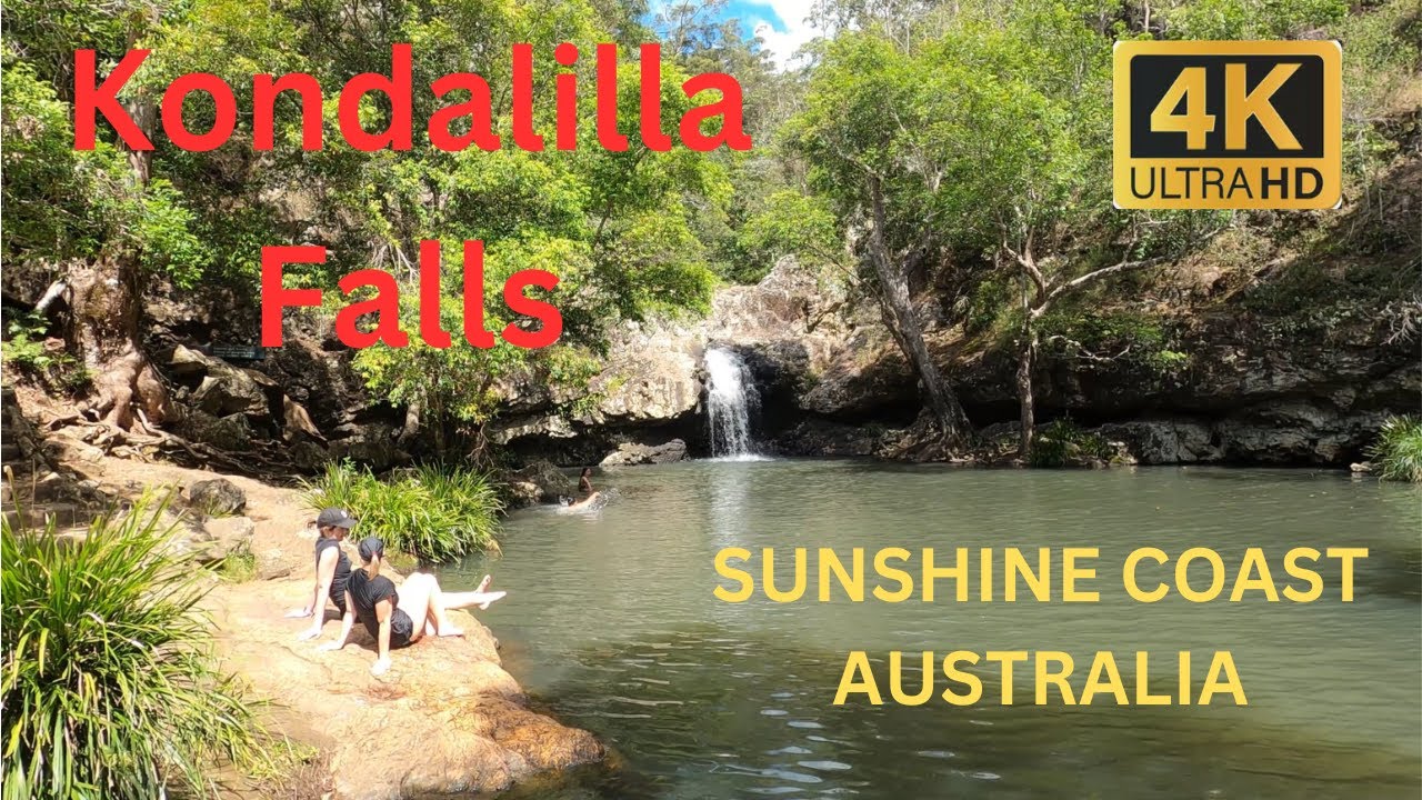 Kondalilla Falls, Sunshine Coast, Australia (4K) - YouTube