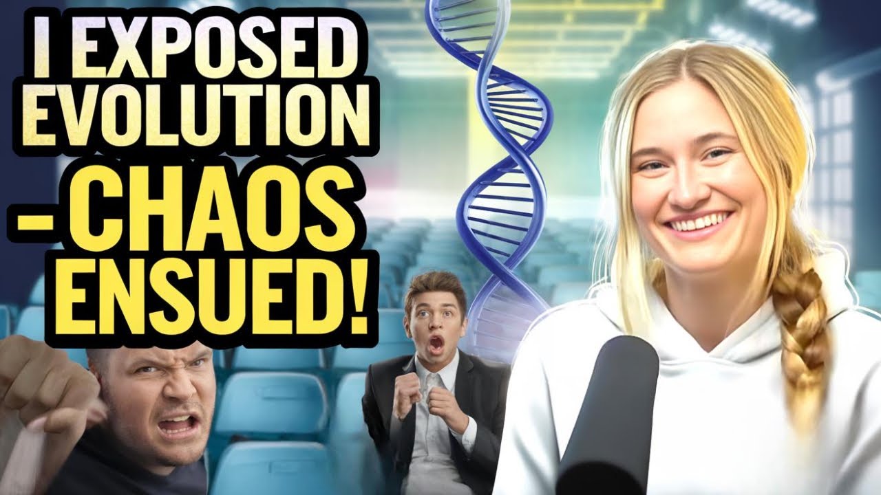 College Student Challenges Evolution – The Shocking Reaction! - YouTube