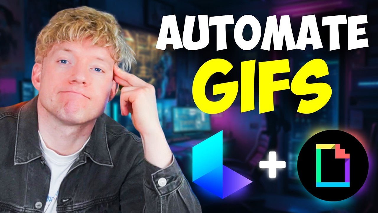 Create INCREDIBLE GIFS from text (100% Automated) - YouTube