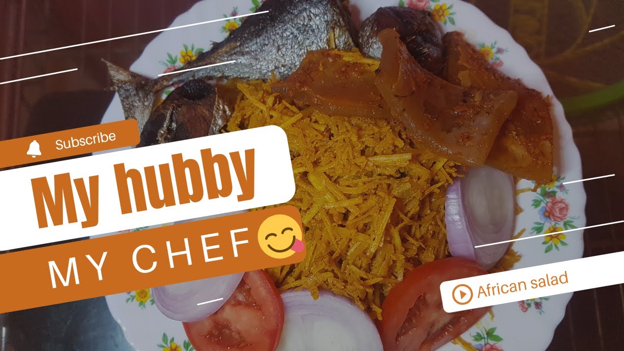My Hubby My Chef How To Prepare A Typical African Salad Abacha
