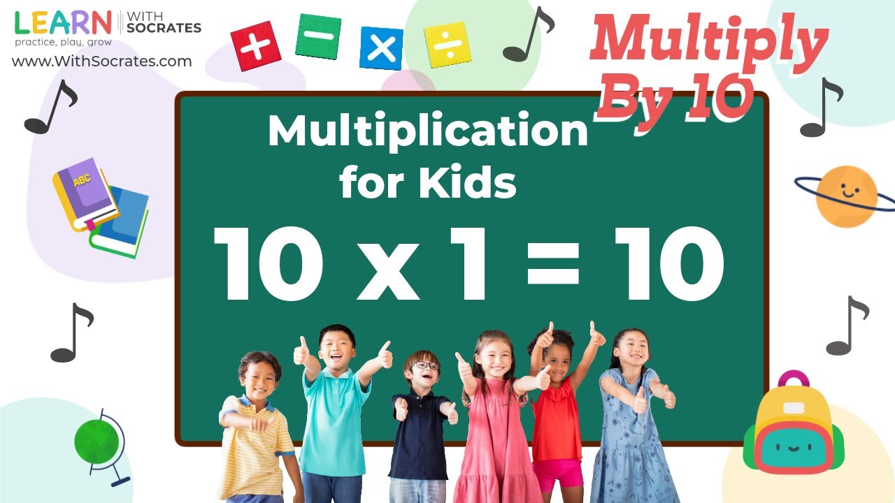 Practice Multiplication in Classroom | Multiply by 10 | Learn ...