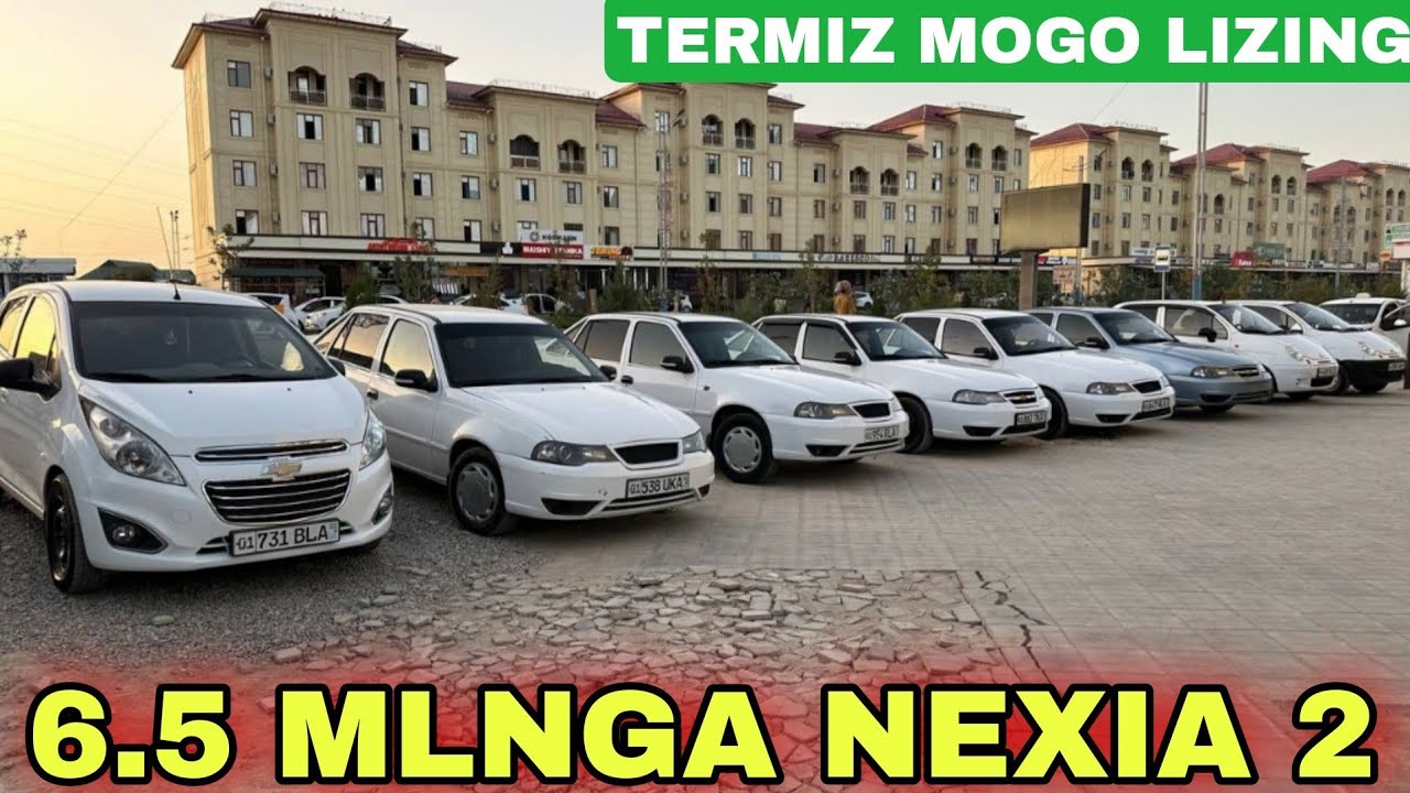 TERMIZ MOGO LIZING 10 % DAN HAMMA MOSHINALAR - YouTube
