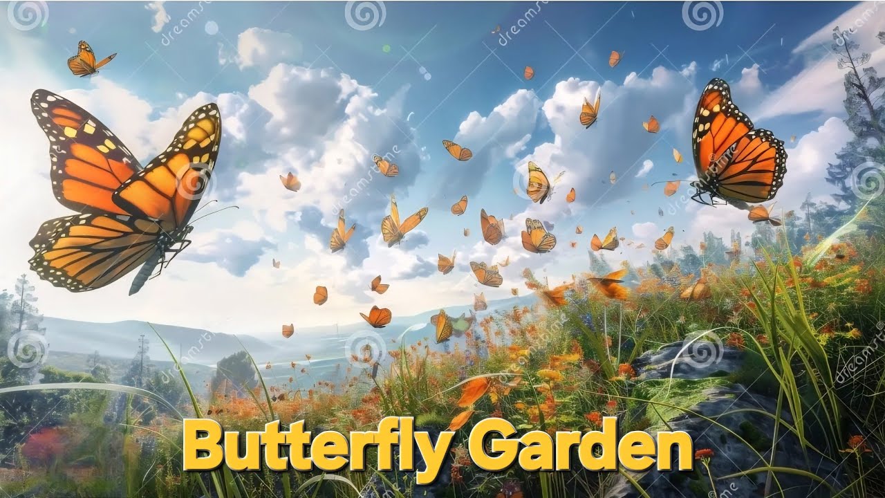 BEAUTIFUL SOUND OF THE NATURE I BUTTERFLY GARDEN I @Indianfirst_sn ...