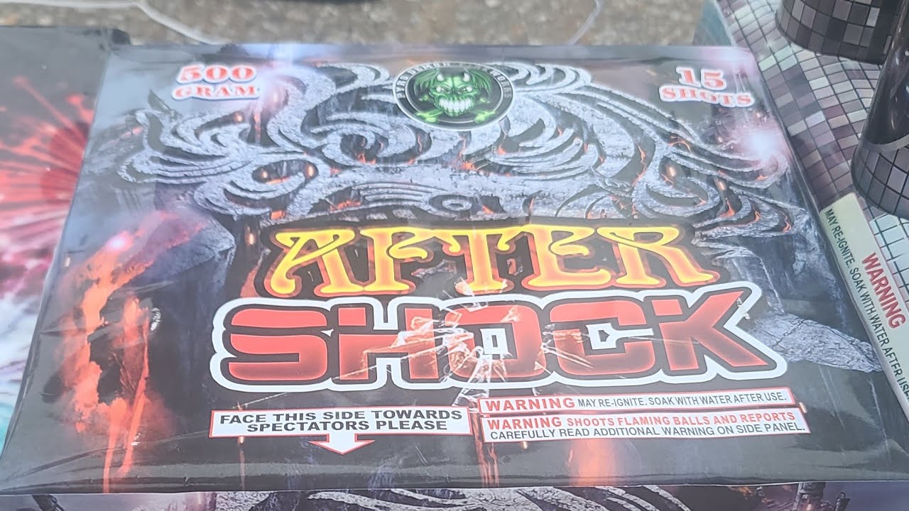 After Shock 15 Shots - Pyro Demon Fireworks - YouTube