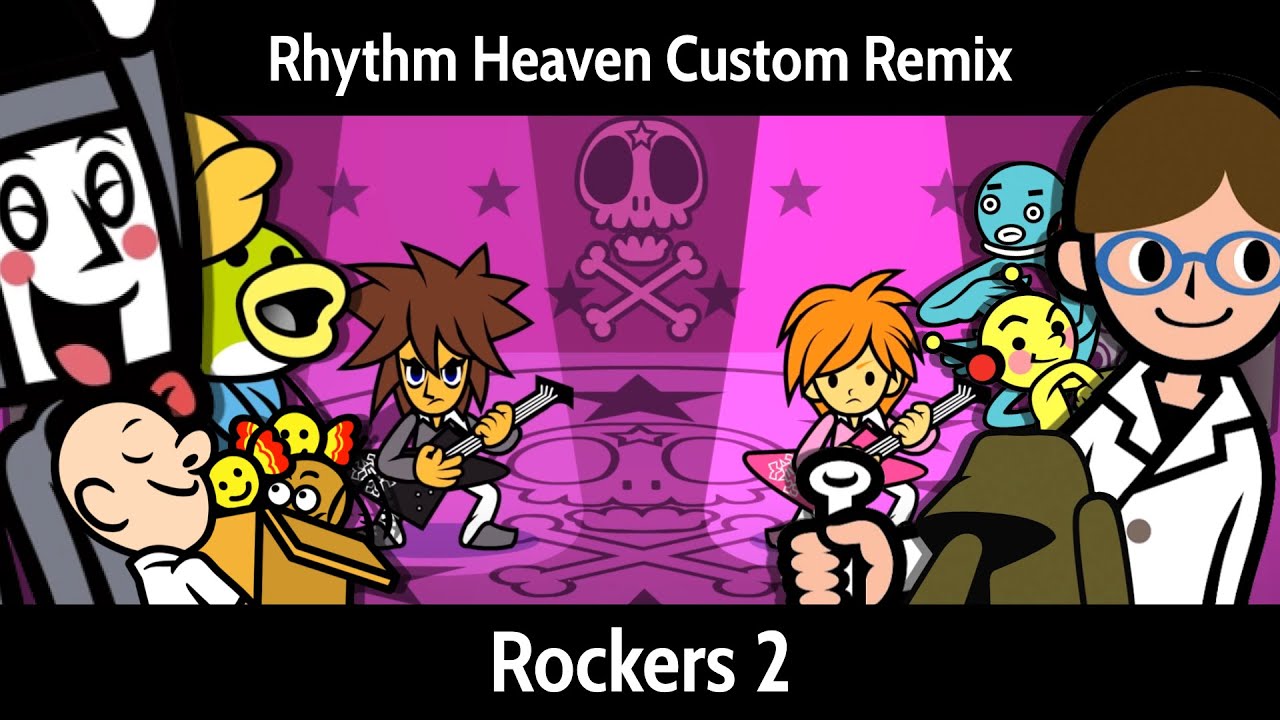 Rhythm Heaven Custom Remix - Rockers 2 - YouTube