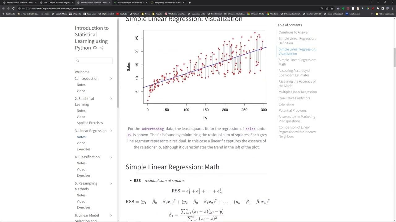 ISLP: Linear Regression (islp01 3) - YouTube