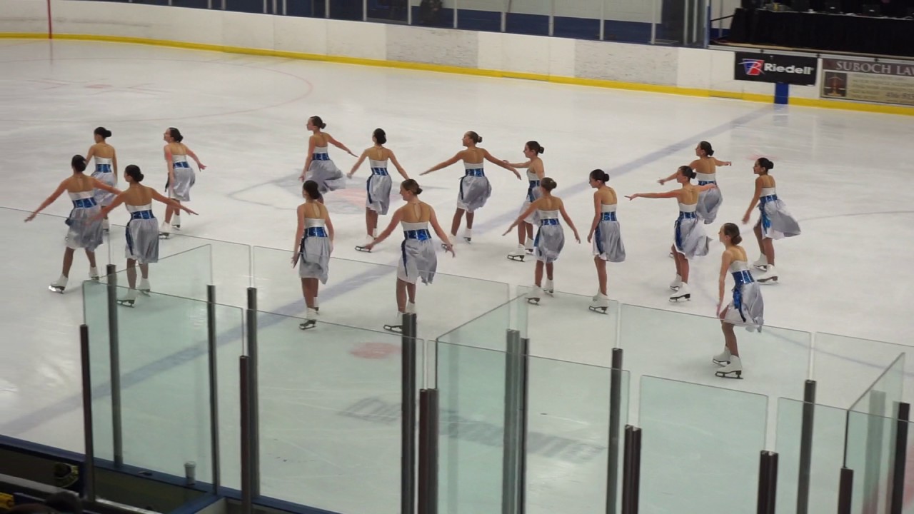 Ontario Synchro Regionals 2017 - Novice - Synchronicity - Skate 2 - YouTube
