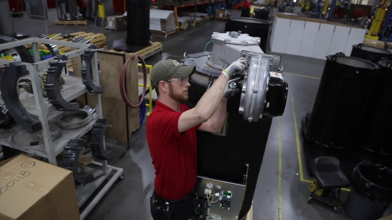 Lochinvar's Crest Condensing Boiler - YouTube