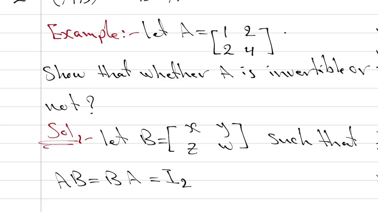 خواص المعكوس - YouTube