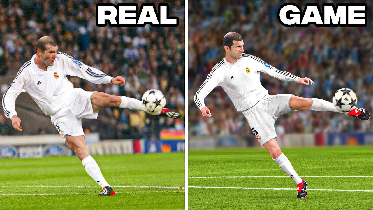 Scoring 1 Iconic Goal From Every Champions League - YouTube