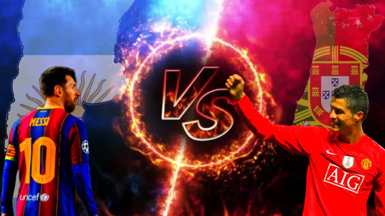 RONALDO VS MESSI FIRE EDIT - YouTube