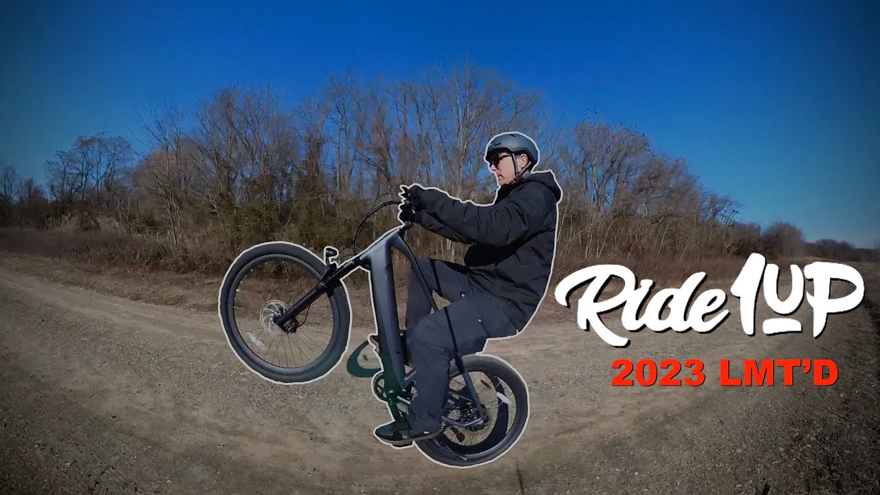 MY NEW E-BIKE IS MADE FOR WHEELIES! | Ride 1Up Lmt'd - YouTube