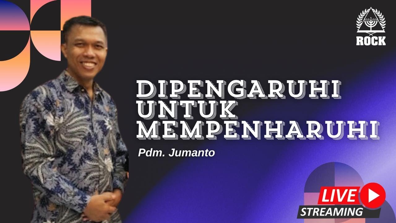 Ibadah Raya 29 September 2024 GBI Rock Padang | Pdm. Jumanto ...