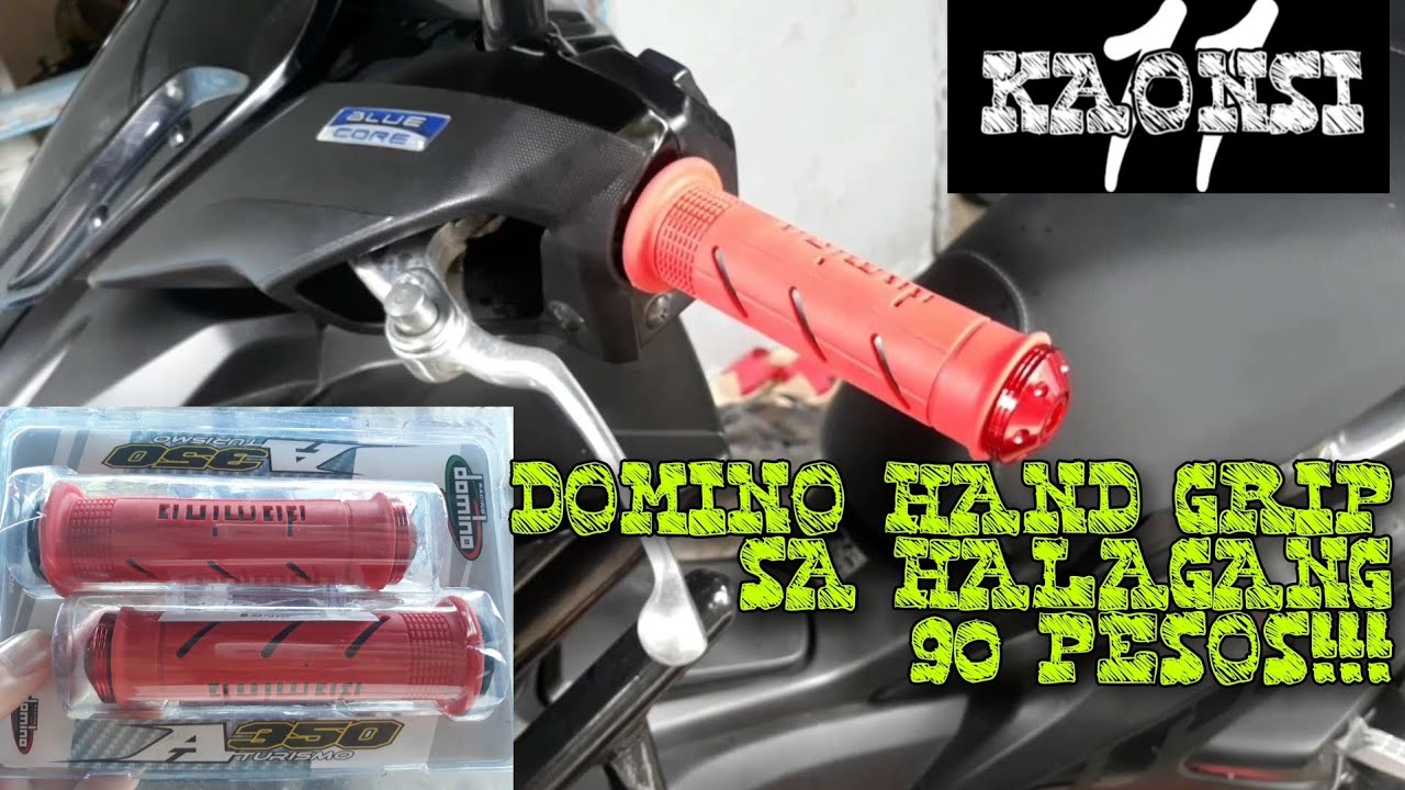 Domino Hand Grip Installing and Unboxing for Aerox 155 - YouTube