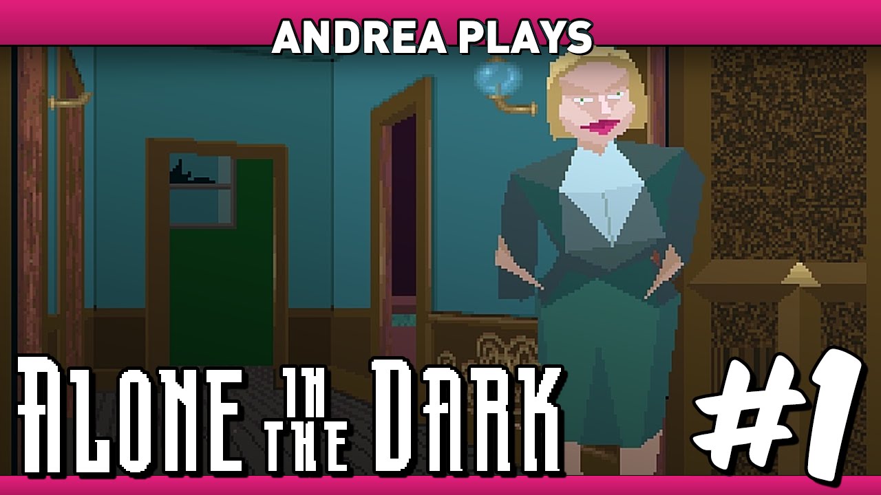 Alone in the Dark - Part 1: Zombie Slap - Andrea Plays - YouTube