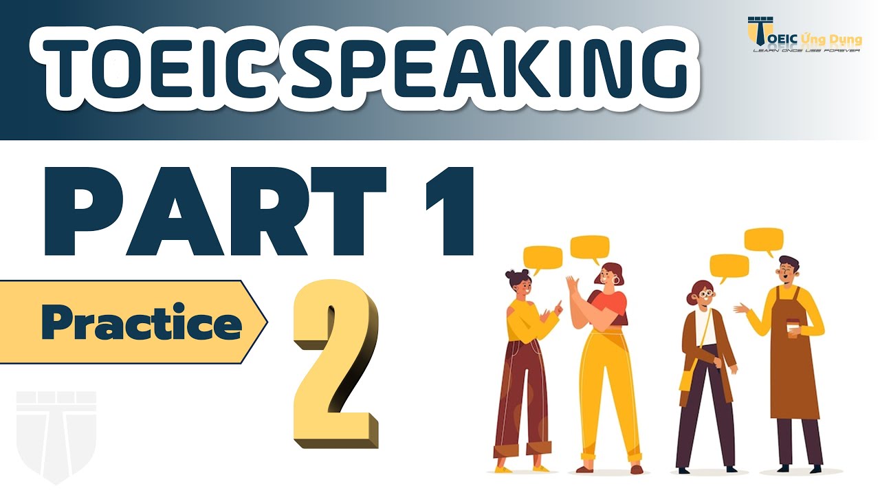TOEIC Speaking – Part 1 – Practice 2 - YouTube