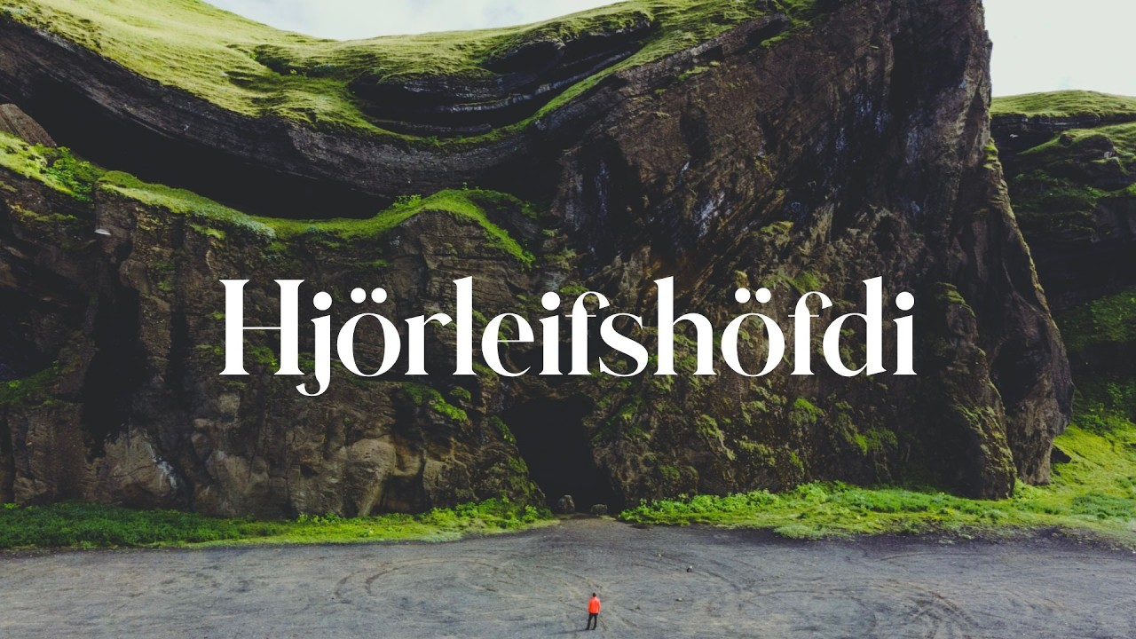Hjörleifshöfði (Yoda) Cave | Iceland by Drone in 4K - DJI Mavic Air 2 ...