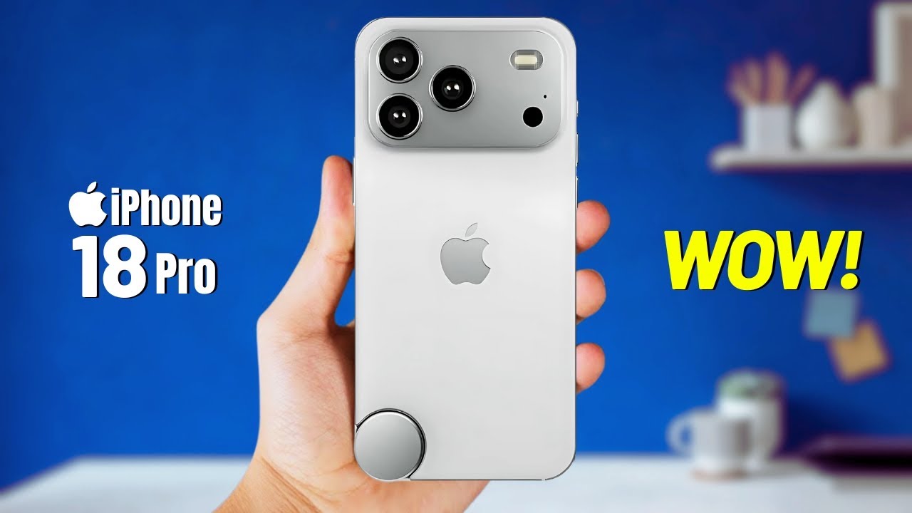 iPhone 18 Pro Leak: No Notch, No Island — Just Screen! - YouTube
