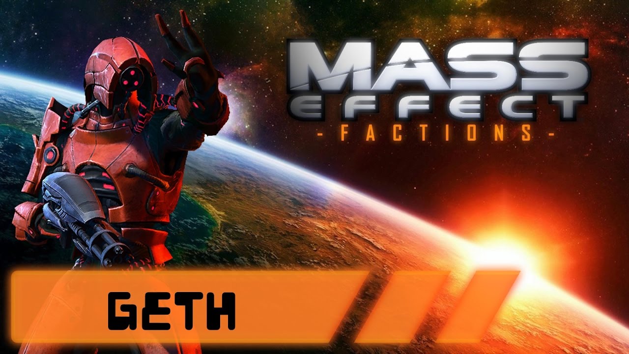 Mass Effect Factions: "The Geth Consensus" - YouTube