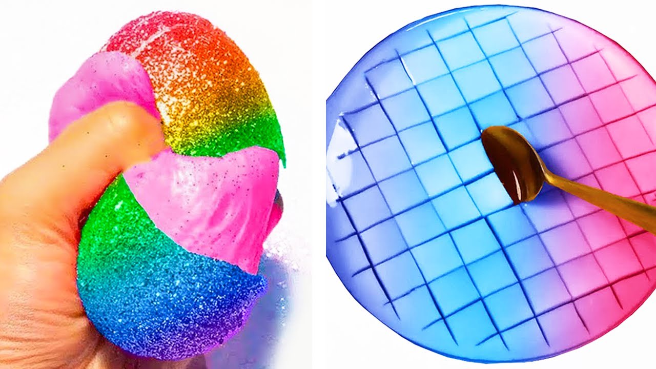 Satisfying Slime ASMR Videos | Relaxing Slime No Talking 3485 - YouTube