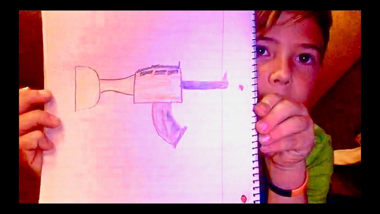 HOW TO DRAW THE SCAR RIFLE - YouTube