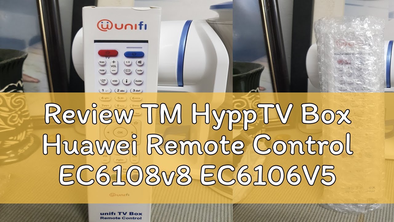 Review TM HyppTV Box Huawei Remote Control EC6108v8 EC6106V5 EC6108v9 ...