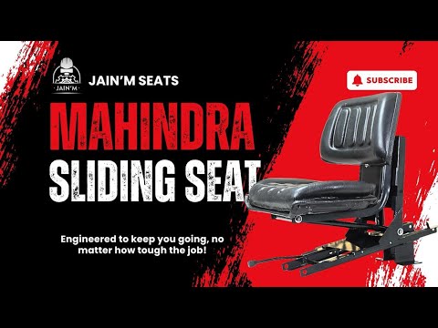 Top Mahindra Seat for Heavy-Duty Vehicles by JAIN'M SEATS - YouTube