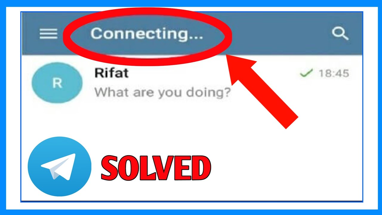How To Fix Telegram Connecting Problem - YouTube