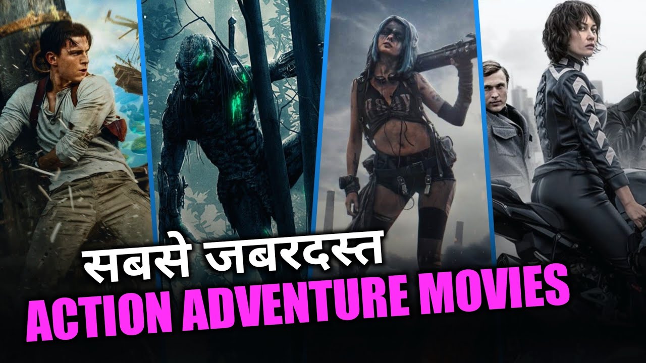 top 5 action adventure movies😱 available in hindi | top Hollywood ...