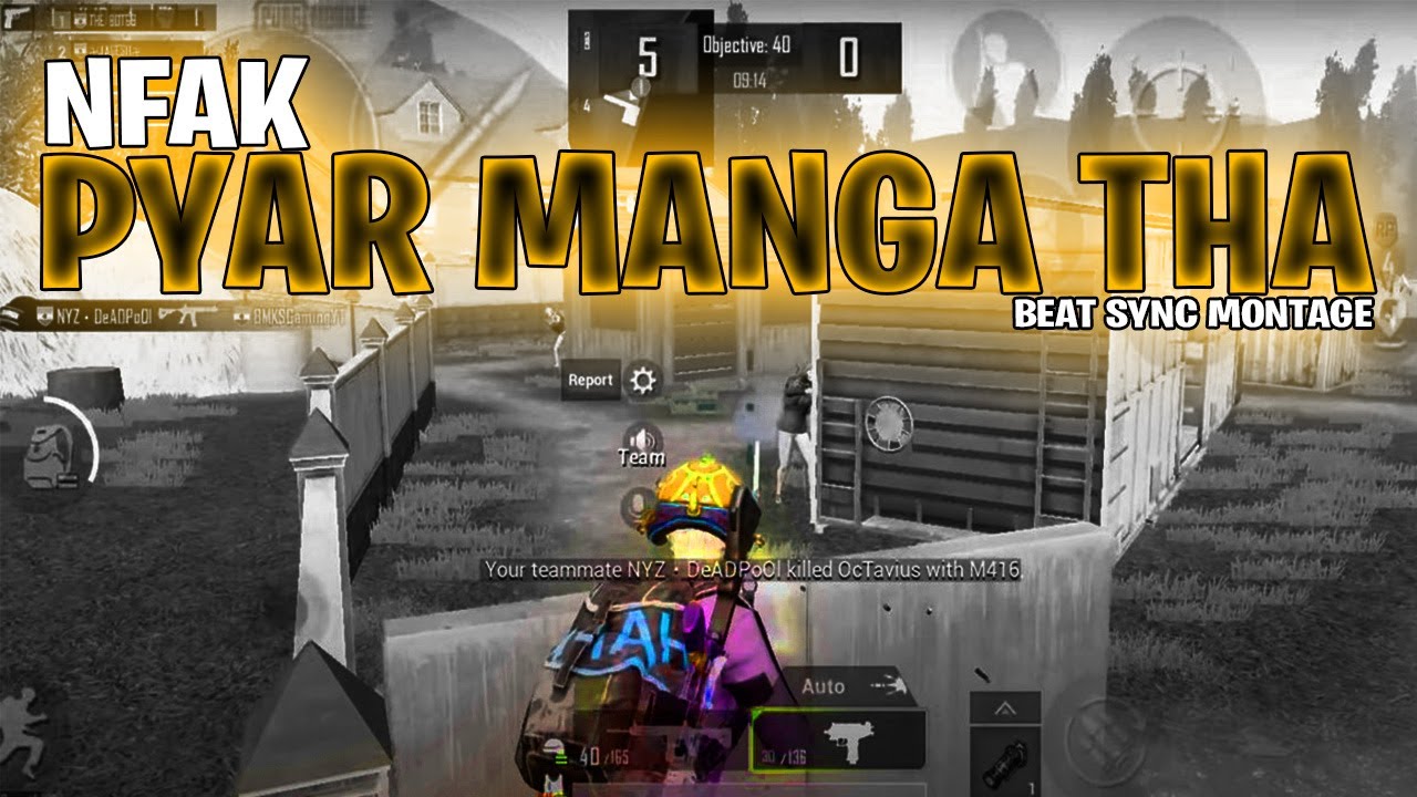 NFAK-Pyar Manga Tha Ghum De Gye Hain | Beat Sync Montage | Headshots ...