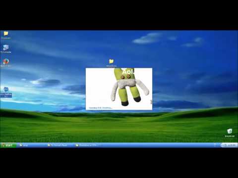 Windows XP AOL 9.7 Installation - YouTube