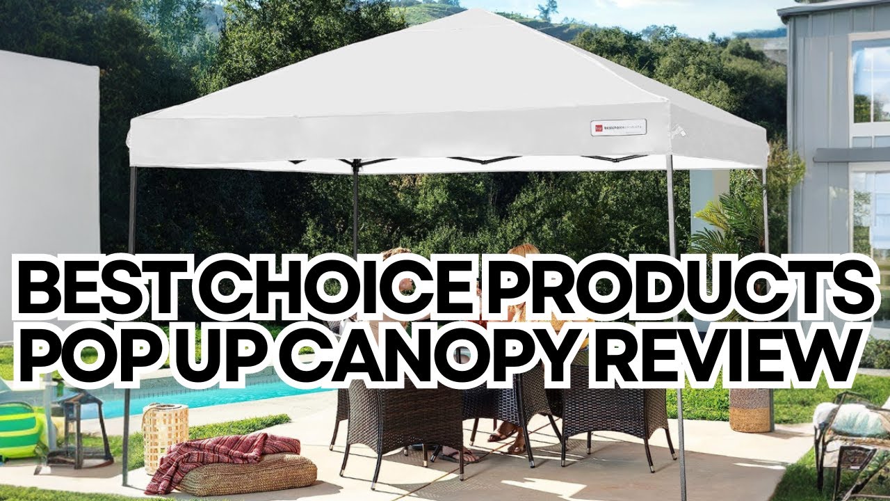 Best Choice Products Pop Up Canopy Review - YouTube