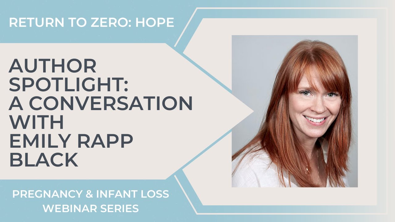 Author Spotlight: A Conversation with Emily Rapp Black - YouTube