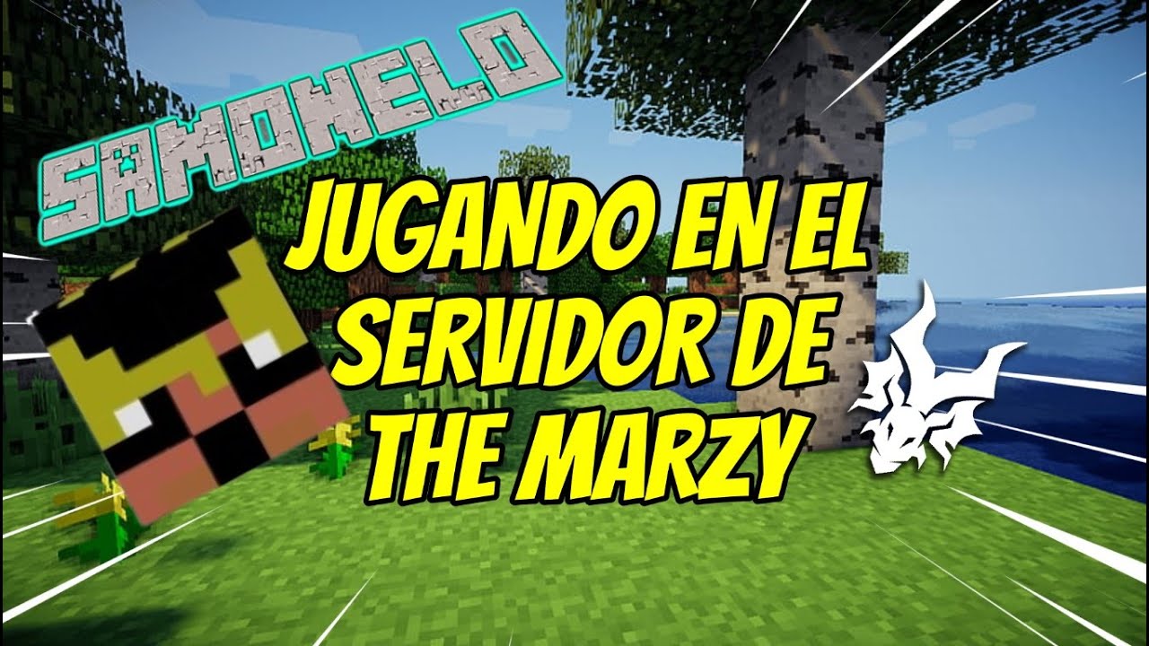 JUGANDO MINECRAFT EN EL SERVIDOR DE THE MARZY - HYDRACRAFT COMANDOS ...
