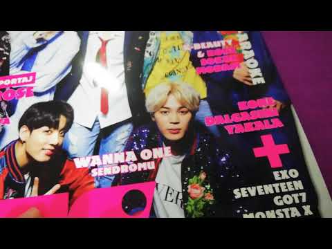 2018 K.Pop ve K.Drama dergisi + posterler