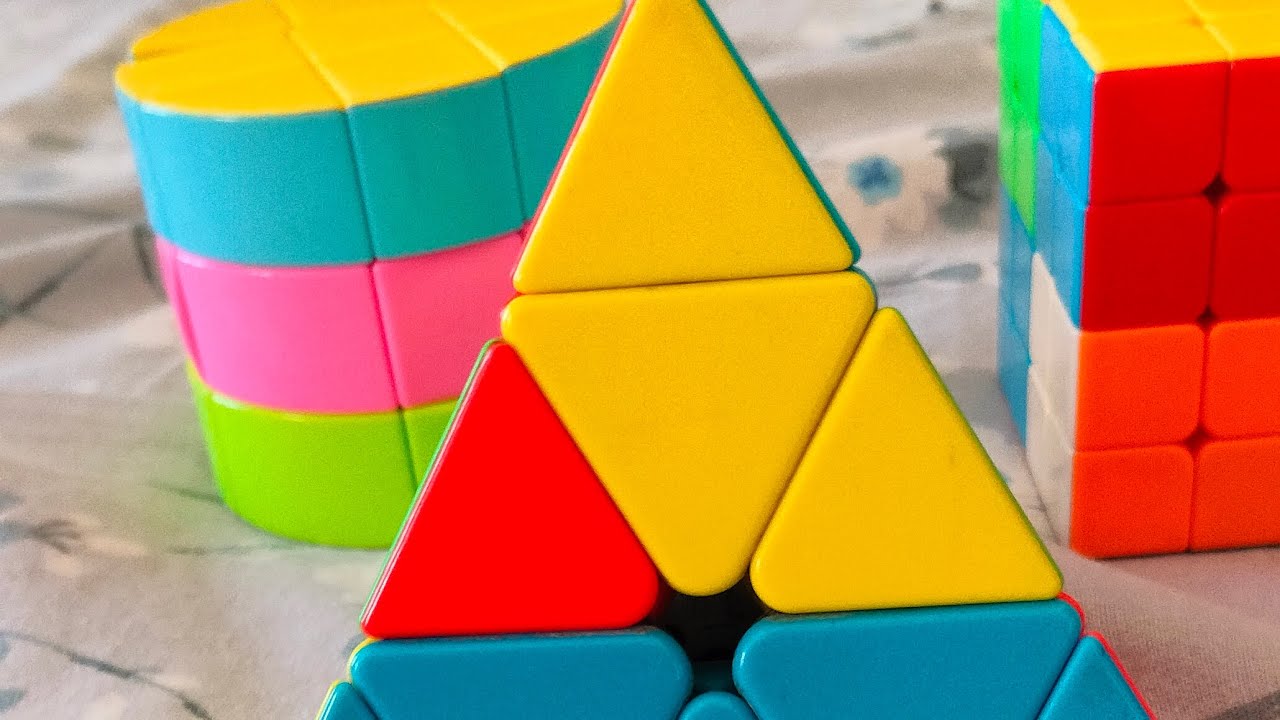 How to solve triangle cube || Cubing Adi #shorts #1million #cubing # ...