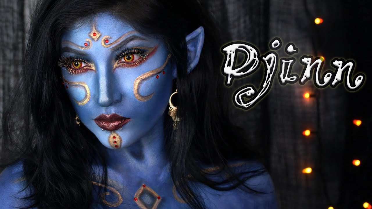 DJINN | Halloween Makeup Tutorial - YouTube