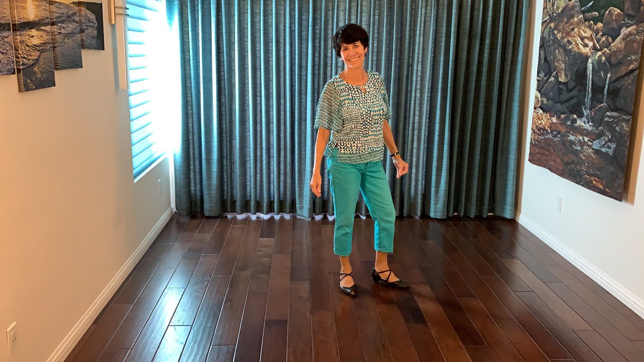 Poor Boy Shuffle line dance demonstration and tutorial by Stephie - YouTube