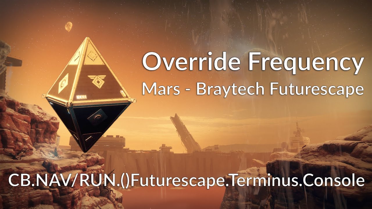 Destiny 2 - Sleeper Nodes - Futurescape Terminus Console, Mars ...