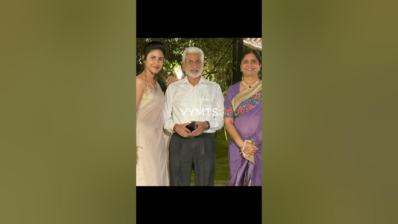 Vijaya Sai Reddy with his niece Tarak Ratna wife Alkeya Reddy # Alkeya Reddy # Alekya and Vijaya ...