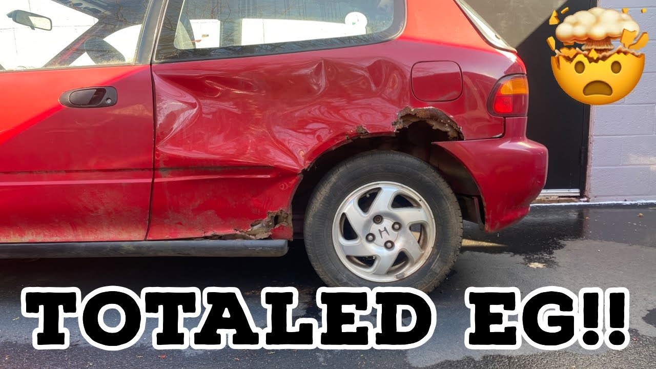 The Boys Totaled the Red EG Hatchback!! 😵🤯🚗 - YouTube