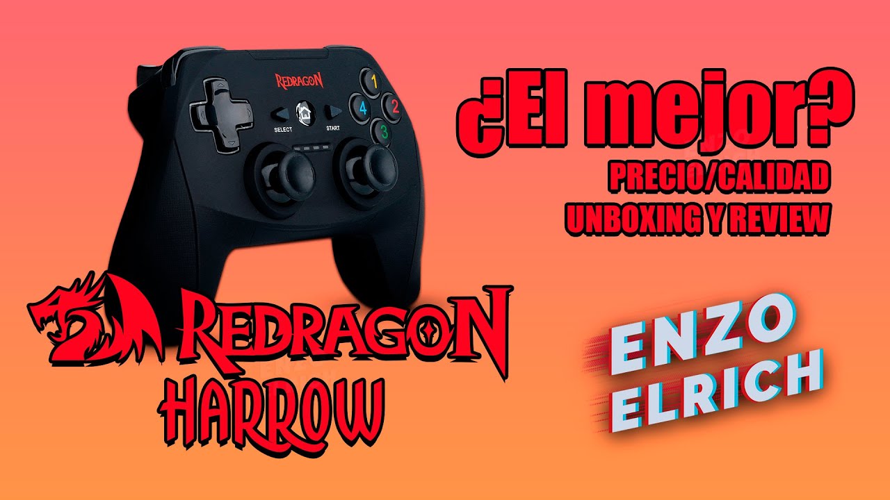 Redragon Harrow [G808] - ¿El mejor Joystick calidad/precio? - Unboxing ...