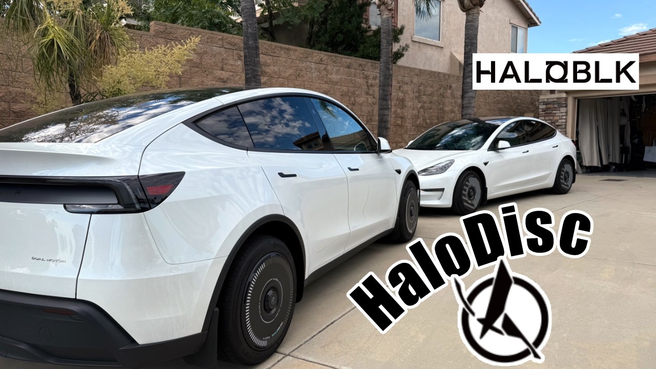 Giving My New Model Y Juniper a Custom Look with HaloBlk - YouTube