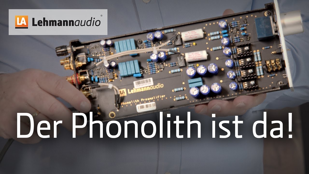 Der Lehmannaudio Phonolith Analogvorverstärker - YouTube