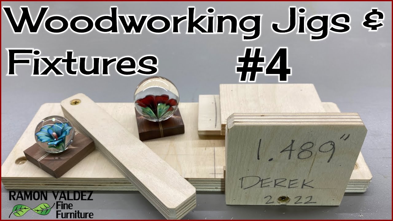 Woodworking Jigs & Fixtures 4 - YouTube