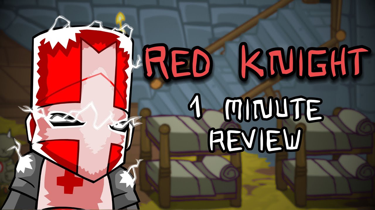 Red Knight - 1 Minute Castle Crasher Reviews - YouTube