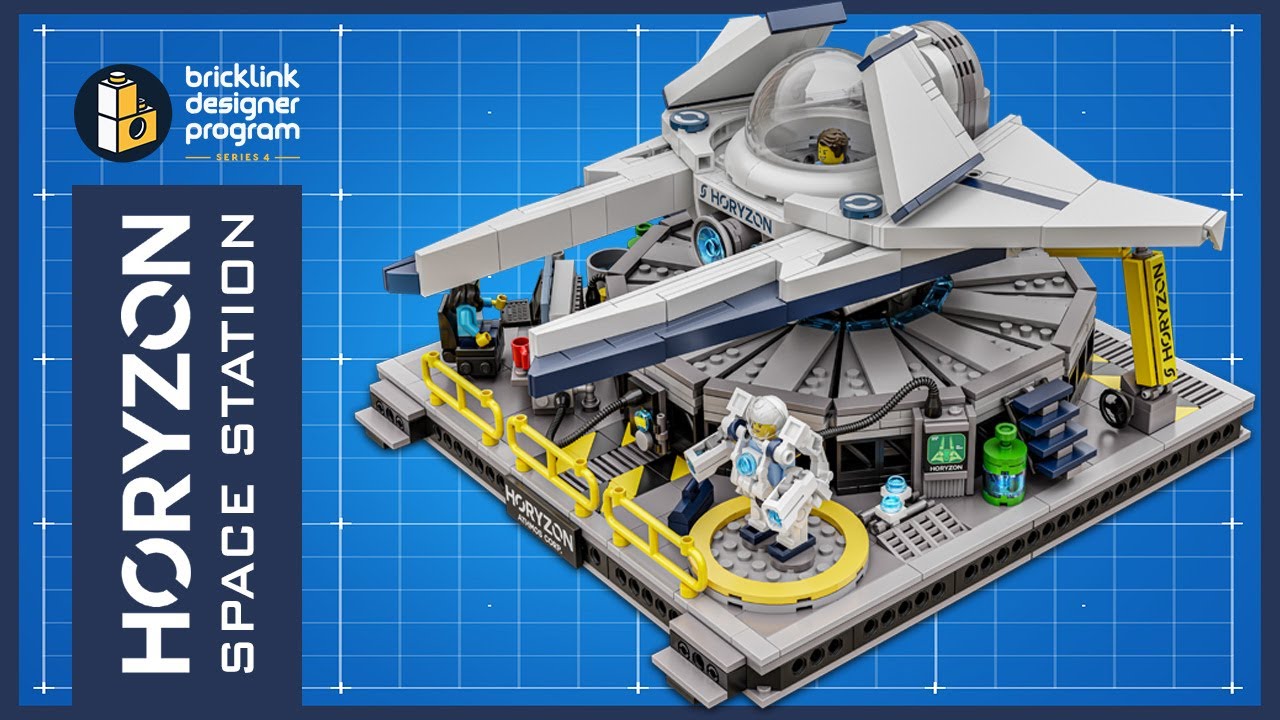 Spaceship Station - Bricklink designer program series 4 - 360° turn ...