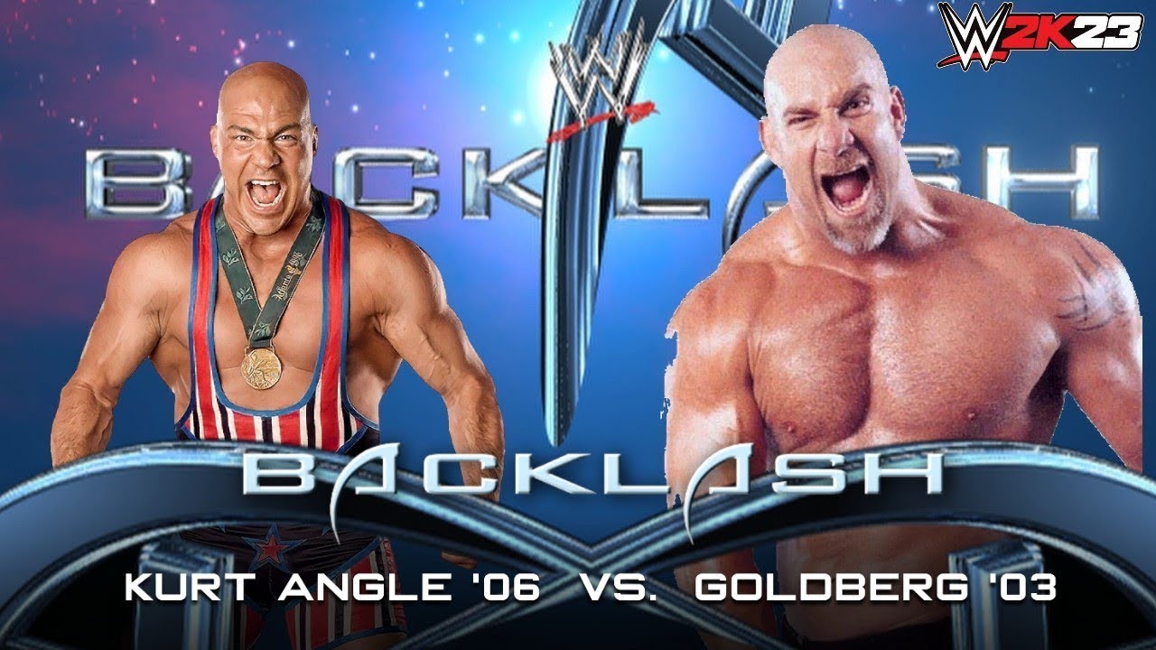KURT ANGLE VS GOLDBERG MATCH IN WWE - YouTube